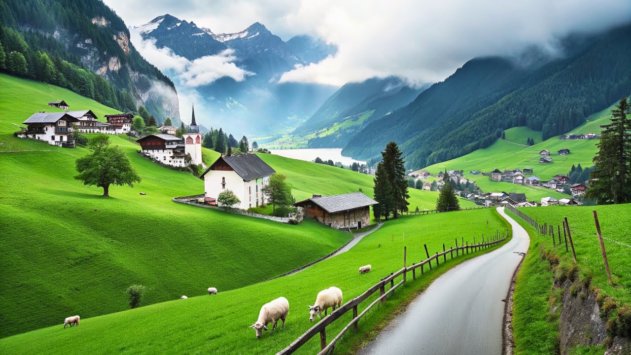 Switzerland’s Heaven: Relaxing Walk in the Most Beautiful Alpine ...