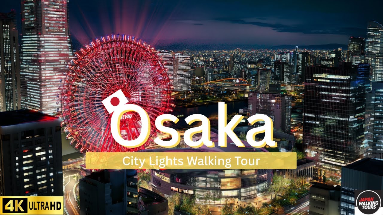 【4K Night Walk】🇯🇵 Osaka's Umeda District | Exploring Neon Lights from ...