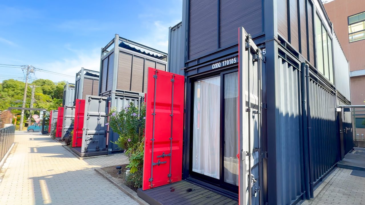 Staying at Japan’s Unique Two-story Container Hotel| HOTEL R9 🏨 - Ciao ...