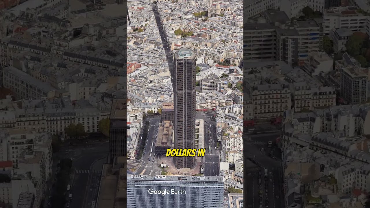 The most hated building in all of Europe #montparnasse #Tower #paris # ...