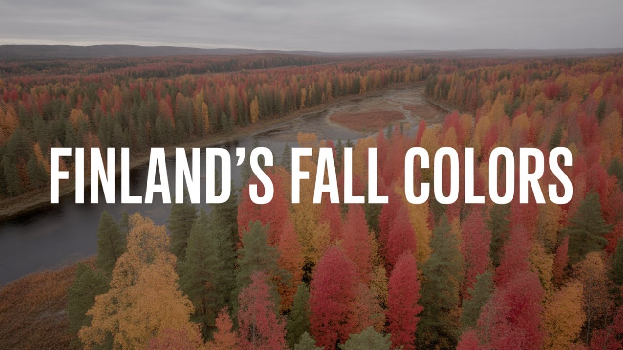 BREATHTAKING Autumn Aerial Footage in Finland's Kauhajoki Region - Ciao ...