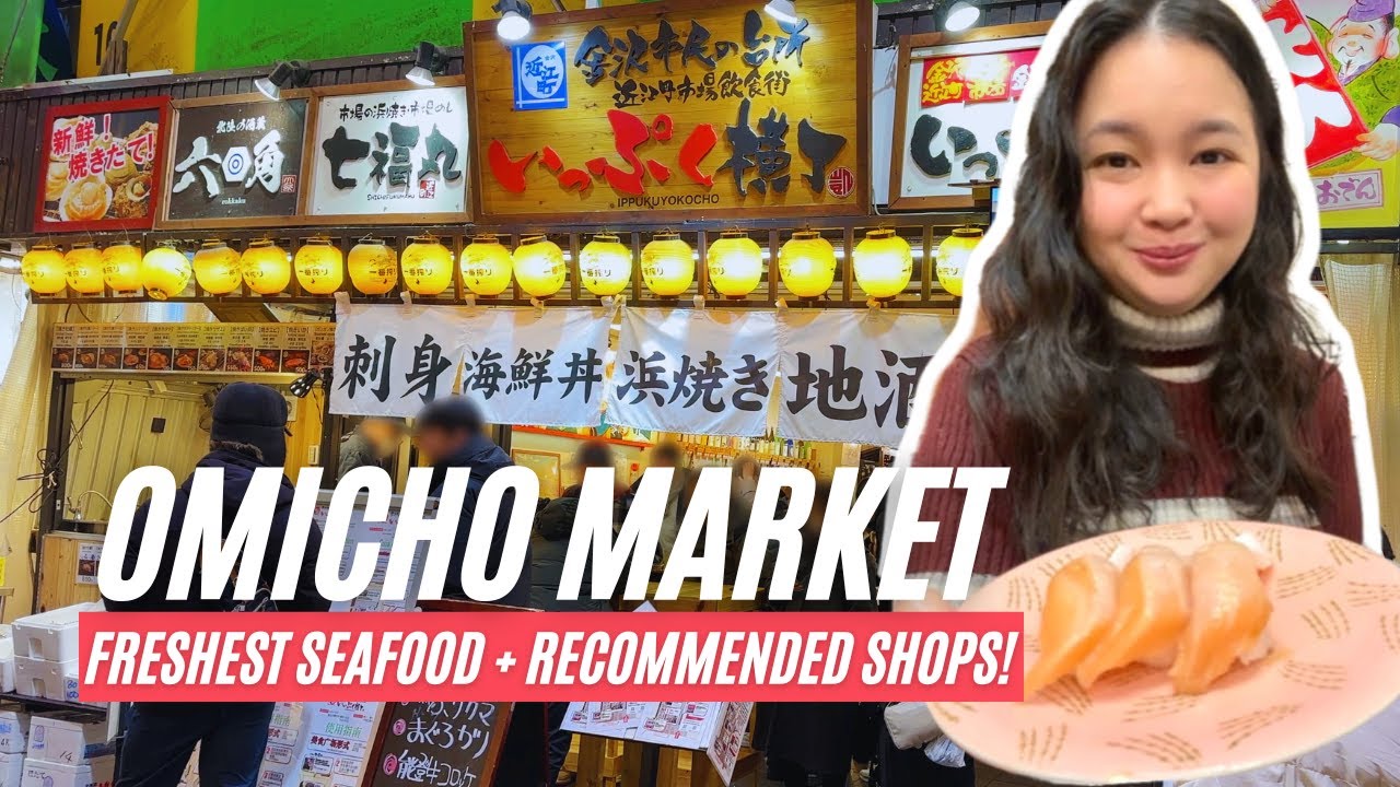 Omicho Market Kanazawa Japan | Happy Trip - Ciao Nihon