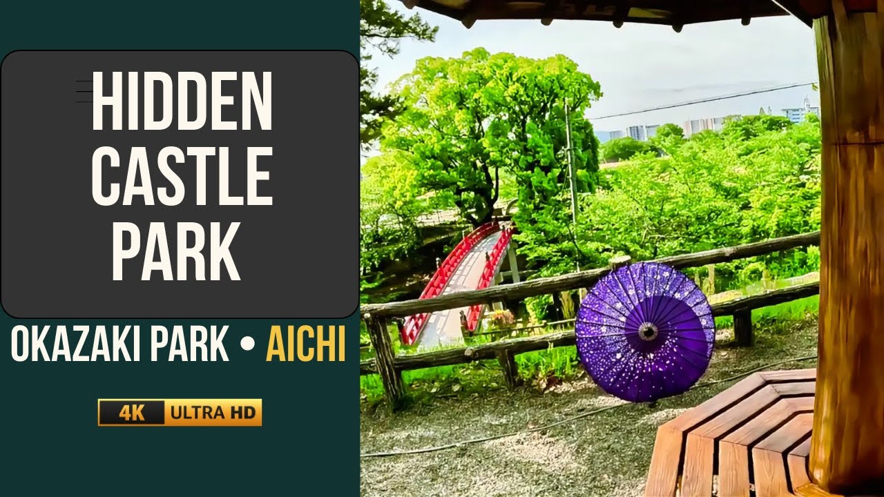 Okazaki Castle Park Walking Tour | Hidden Japanese Gardens in Aichi ...