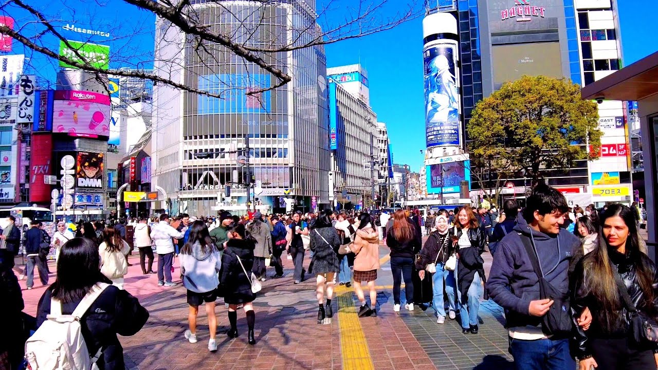 4K Walking tour around Shibuya city. Tokyo, Japan. - Ciao Nihon